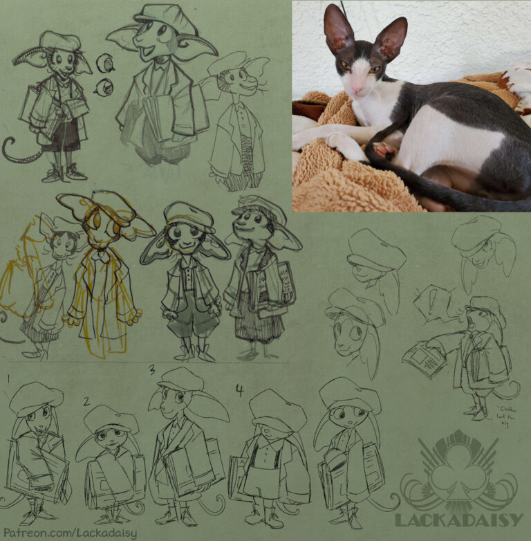 The Little Daisy - The Lackadaisy Animation Dev Log